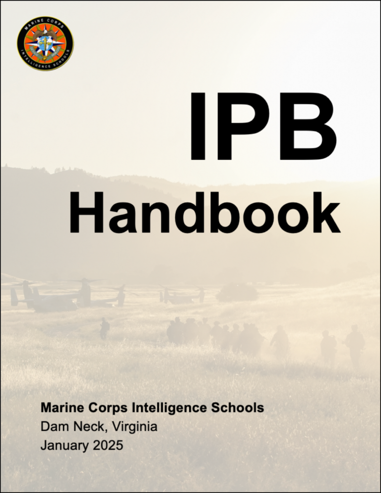 NEW: IPB Handbook | 2nd Battalion, 5th Marines